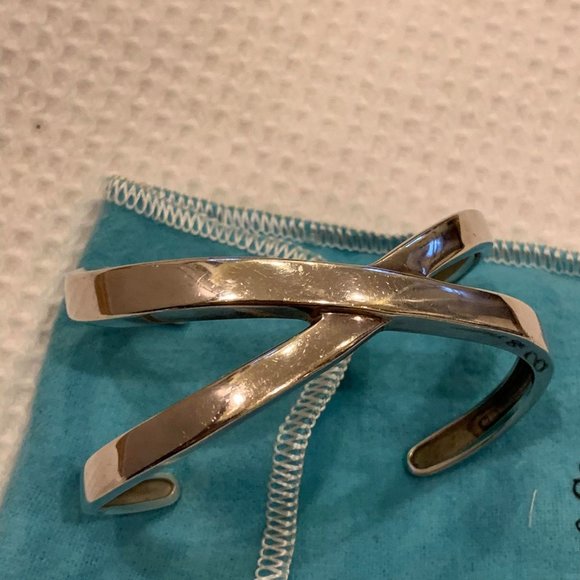 Tiffany & Co. | Jewelry | Tiffany Co Paloma Picasso X Cuff Bracelet ...